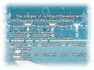 Curriculum its meaning, nature and scope | PPTX