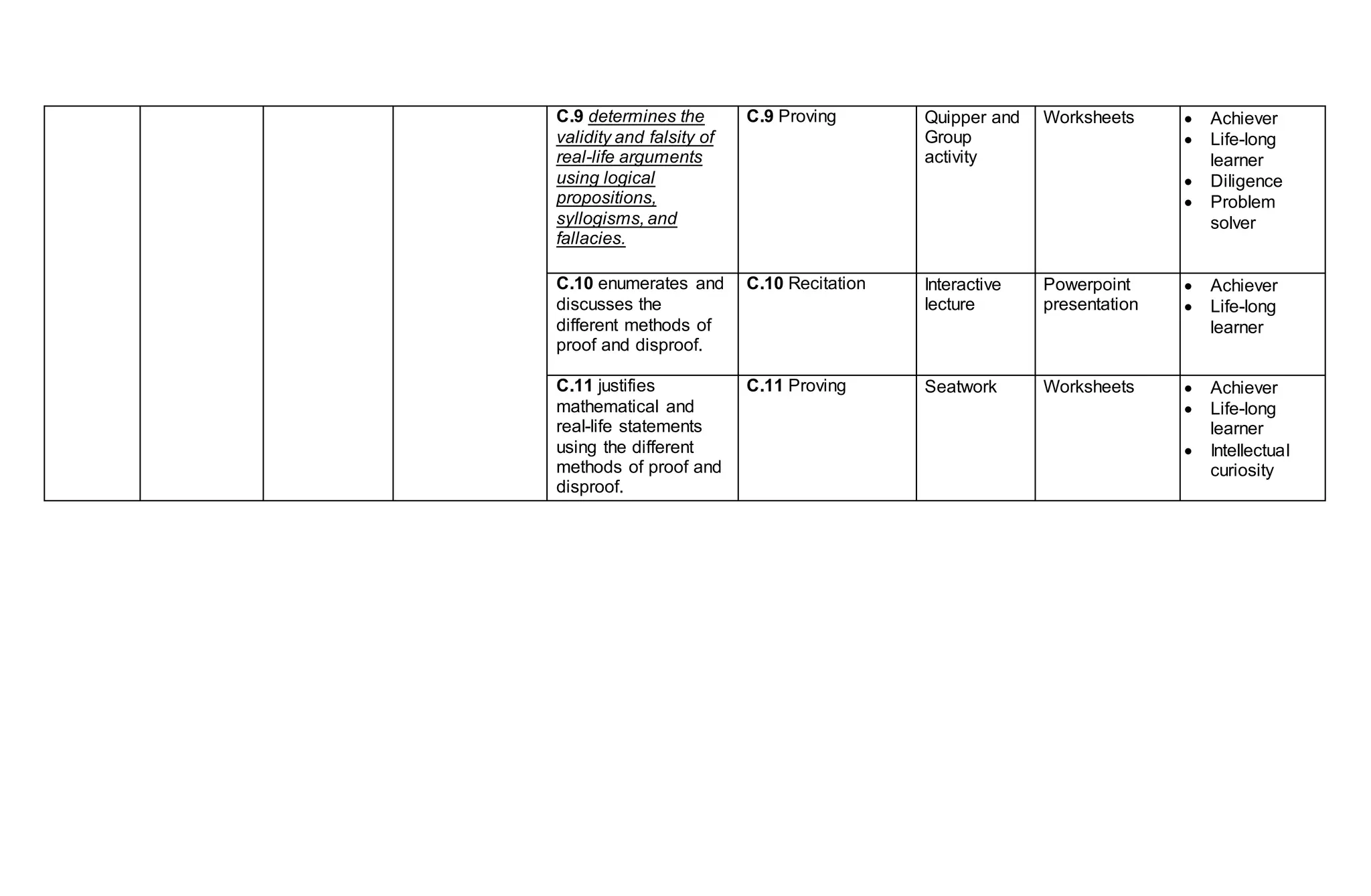 Curriculum-Map- | DOCX