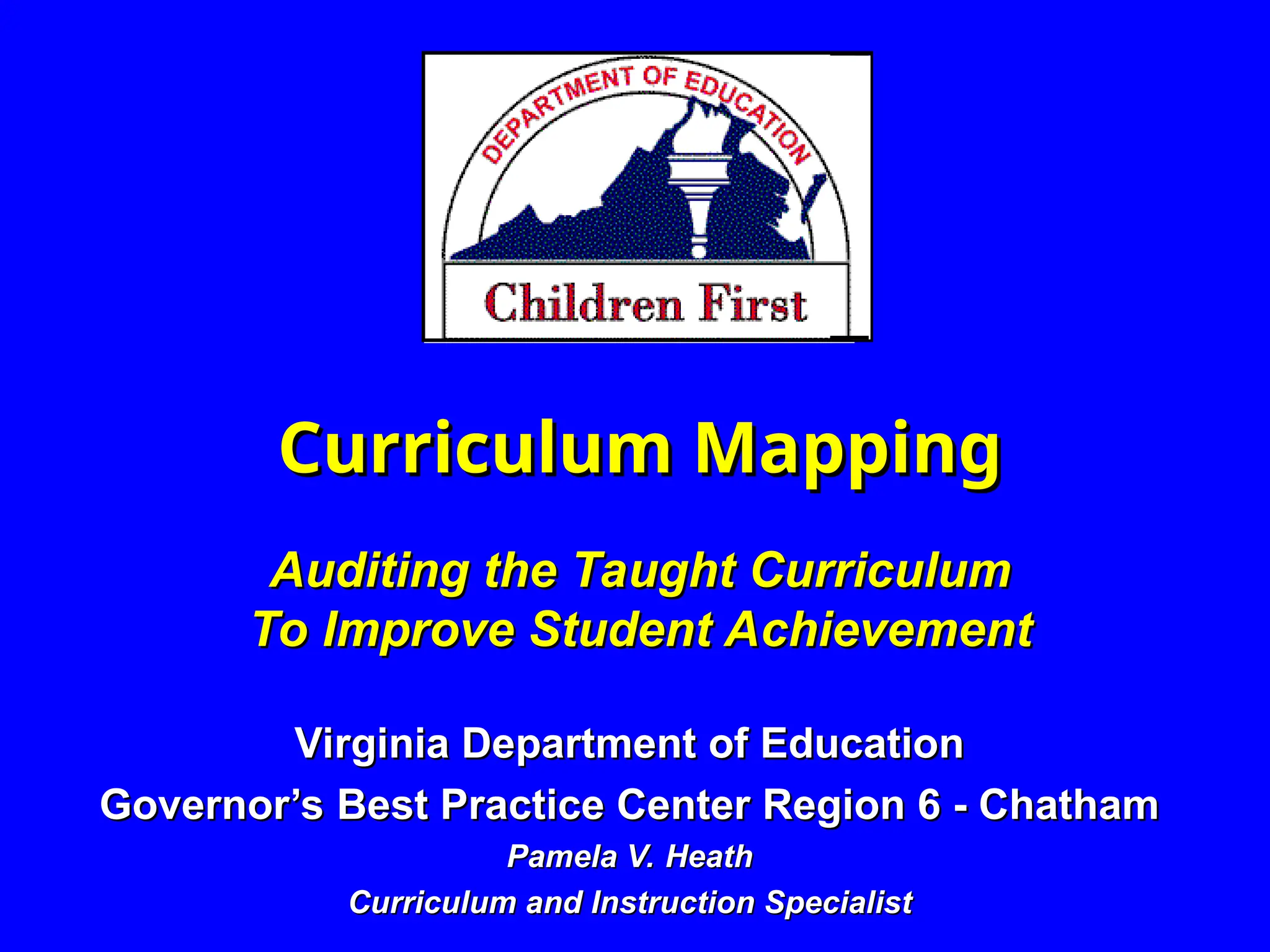 curriculum-mapping-train-the-trainer.ppt