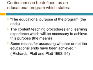 Curriculum material-development-for-printing | PPT