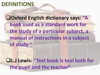 Curriculum text book | PPTX