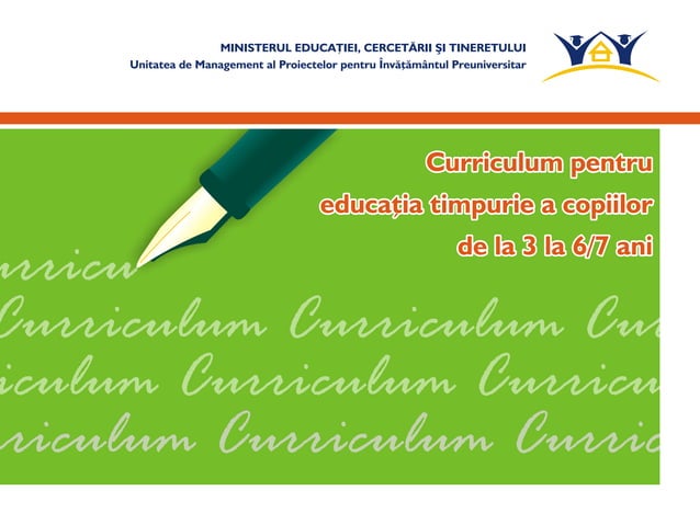 Curriculum%0 apentru educaţia timpurie a copiilor%0a de la 3 la 6 7 ani ...