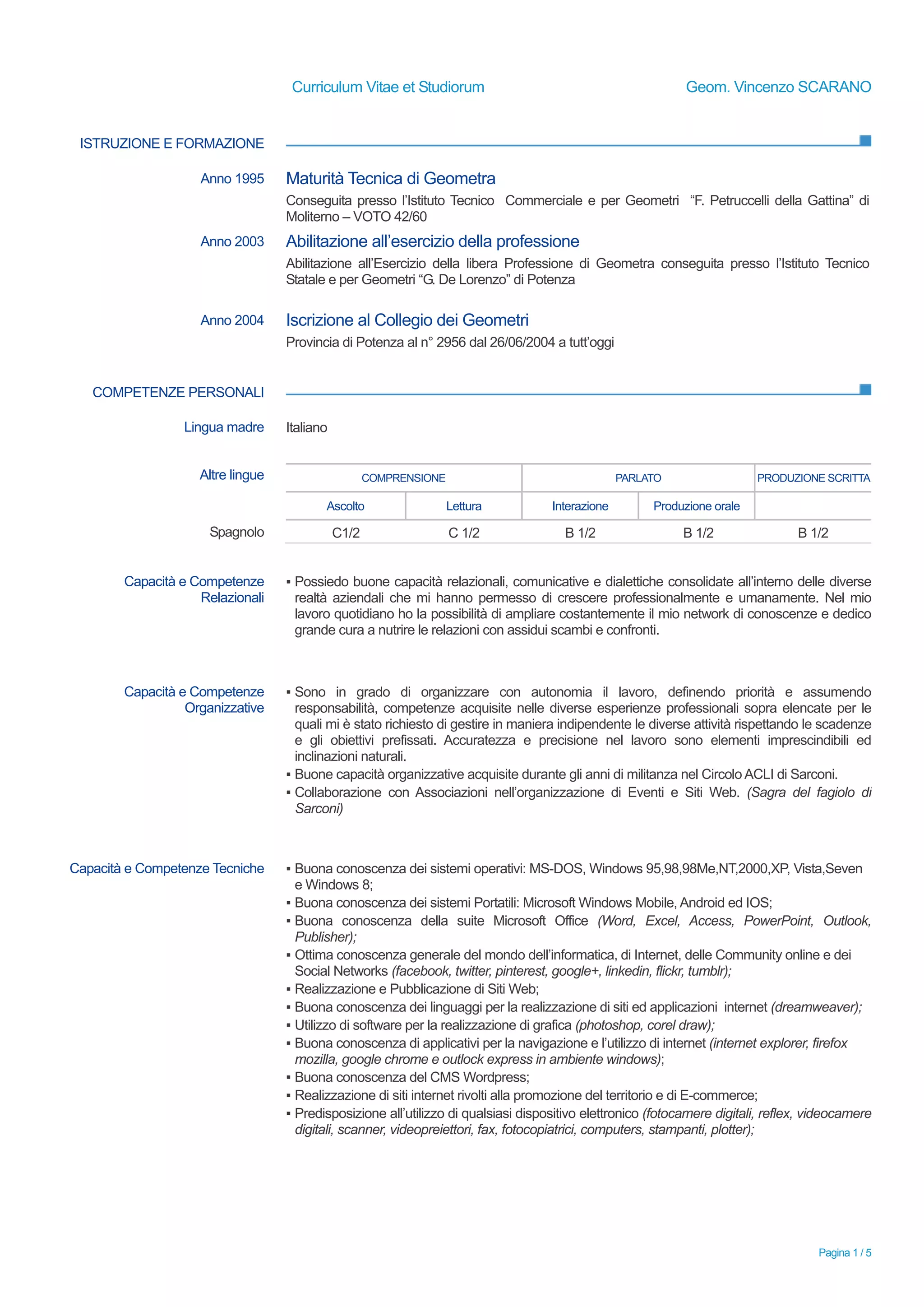 Curriculum Portfolio Web | PDF