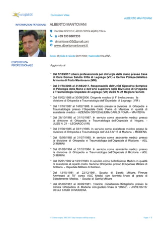 Curriculum 2019 europass | PDF