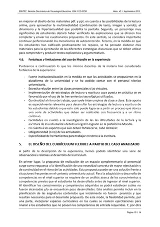Curriculum abierto y flexible | PDF