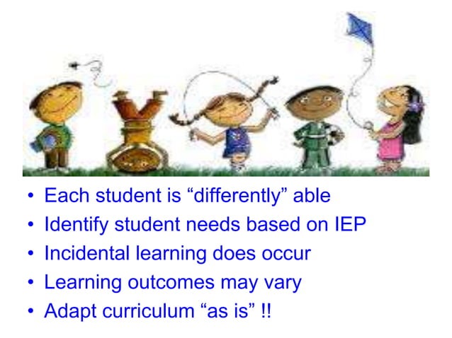Curriculum Adaptation.ppt | Special Education | Education