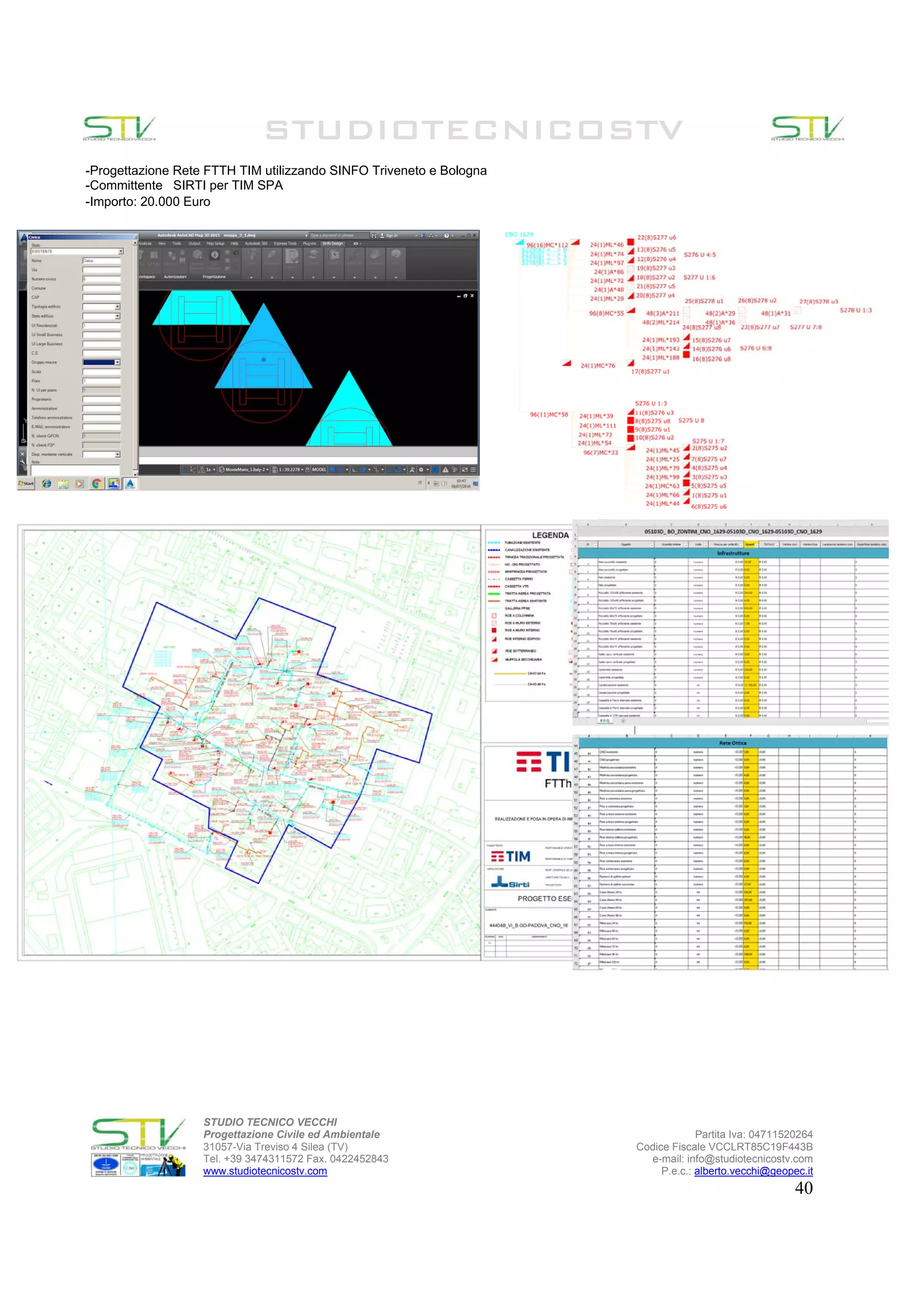 Curriculum alberto vecchi porfolio lavori | PDF