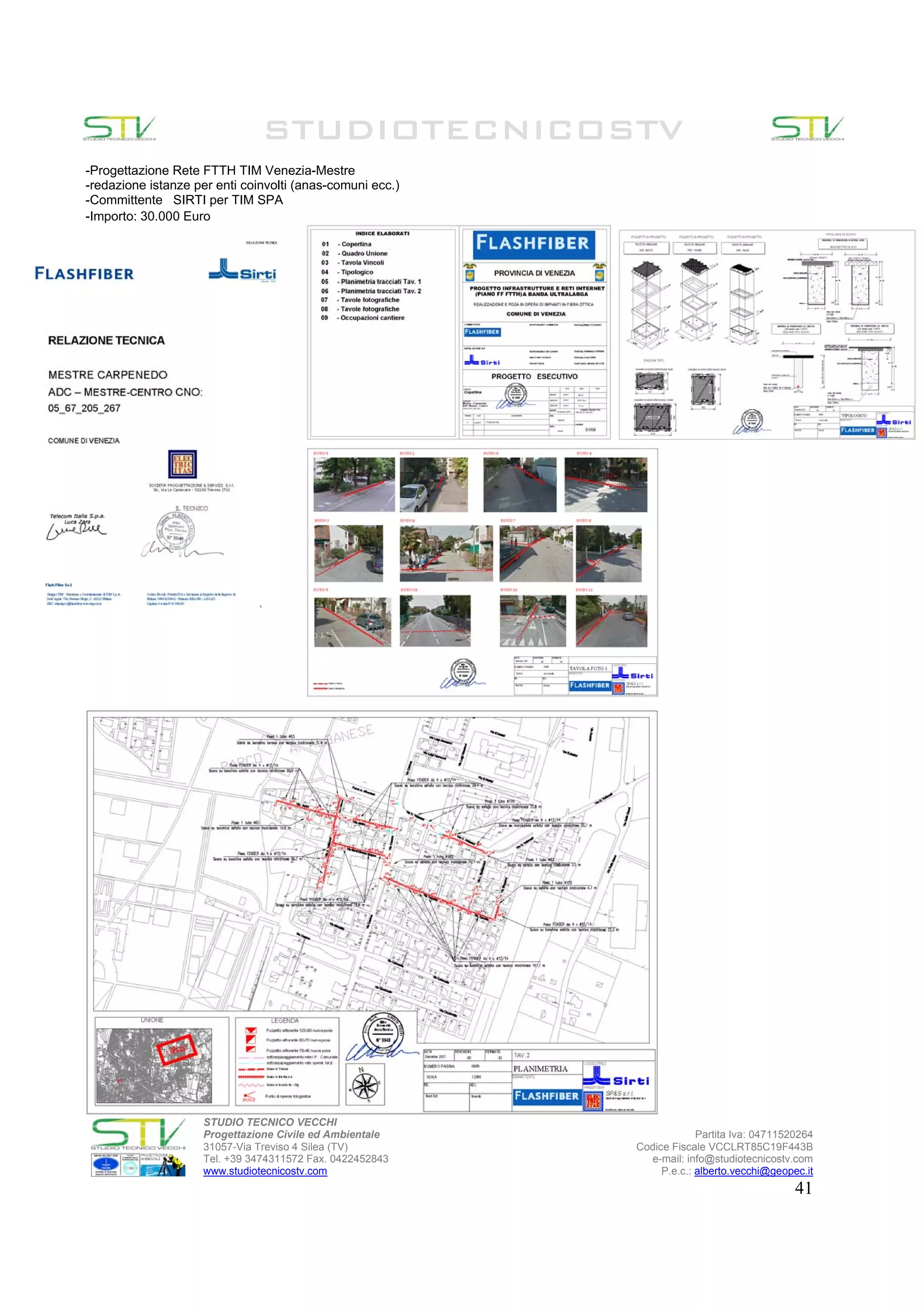 Curriculum alberto vecchi porfolio lavori | PDF