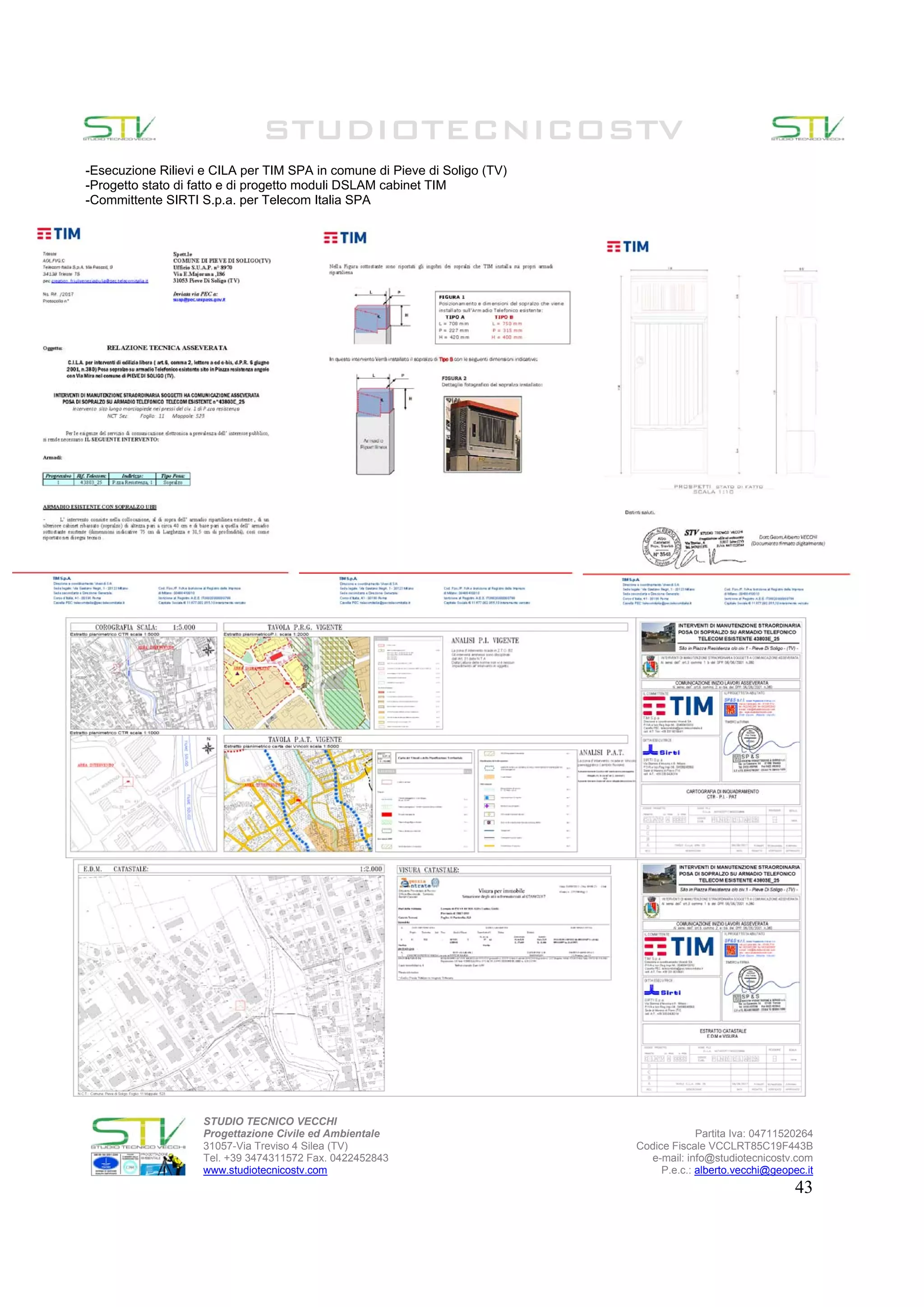 Curriculum alberto vecchi porfolio lavori | PDF