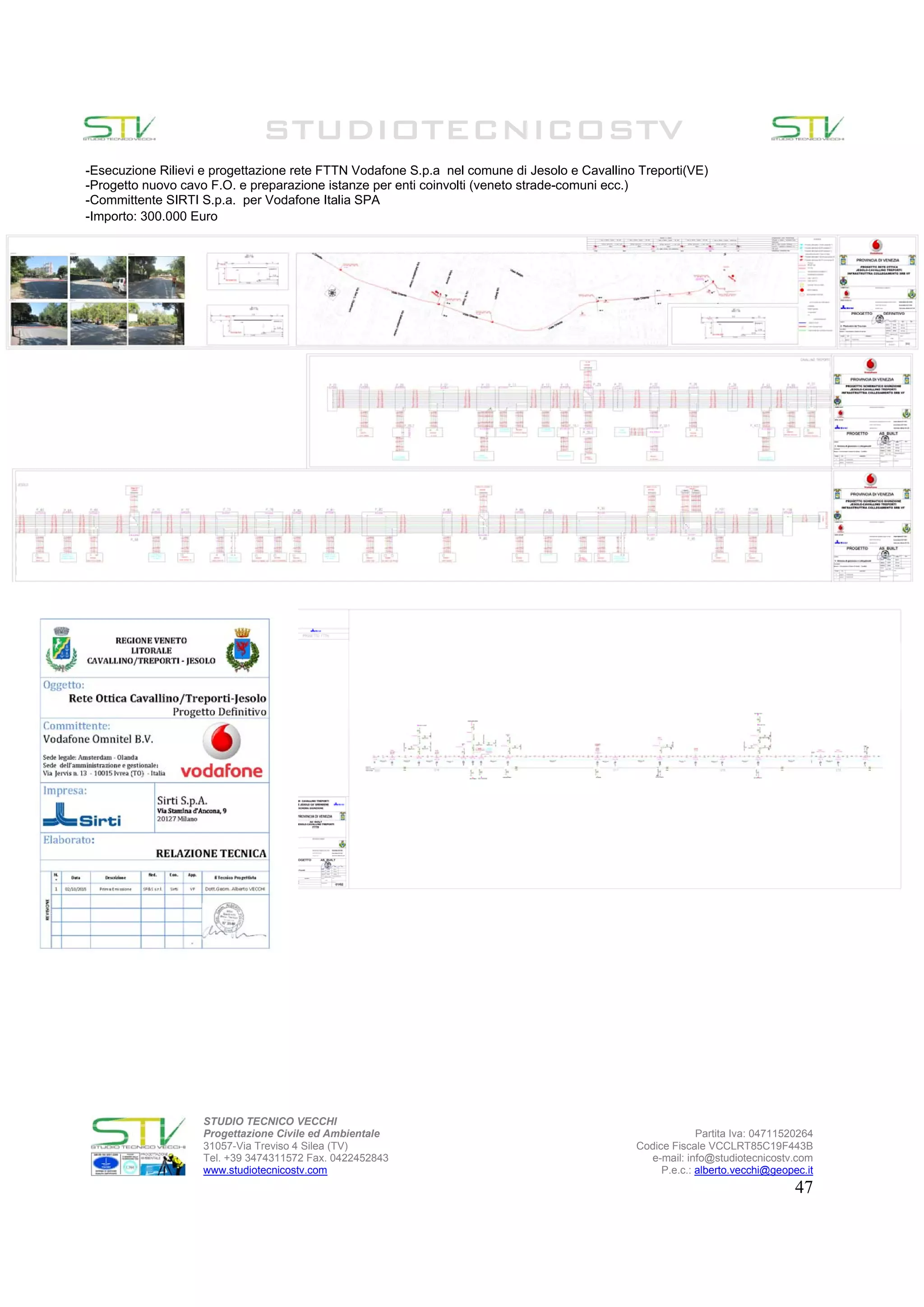 Curriculum alberto vecchi porfolio lavori | PDF