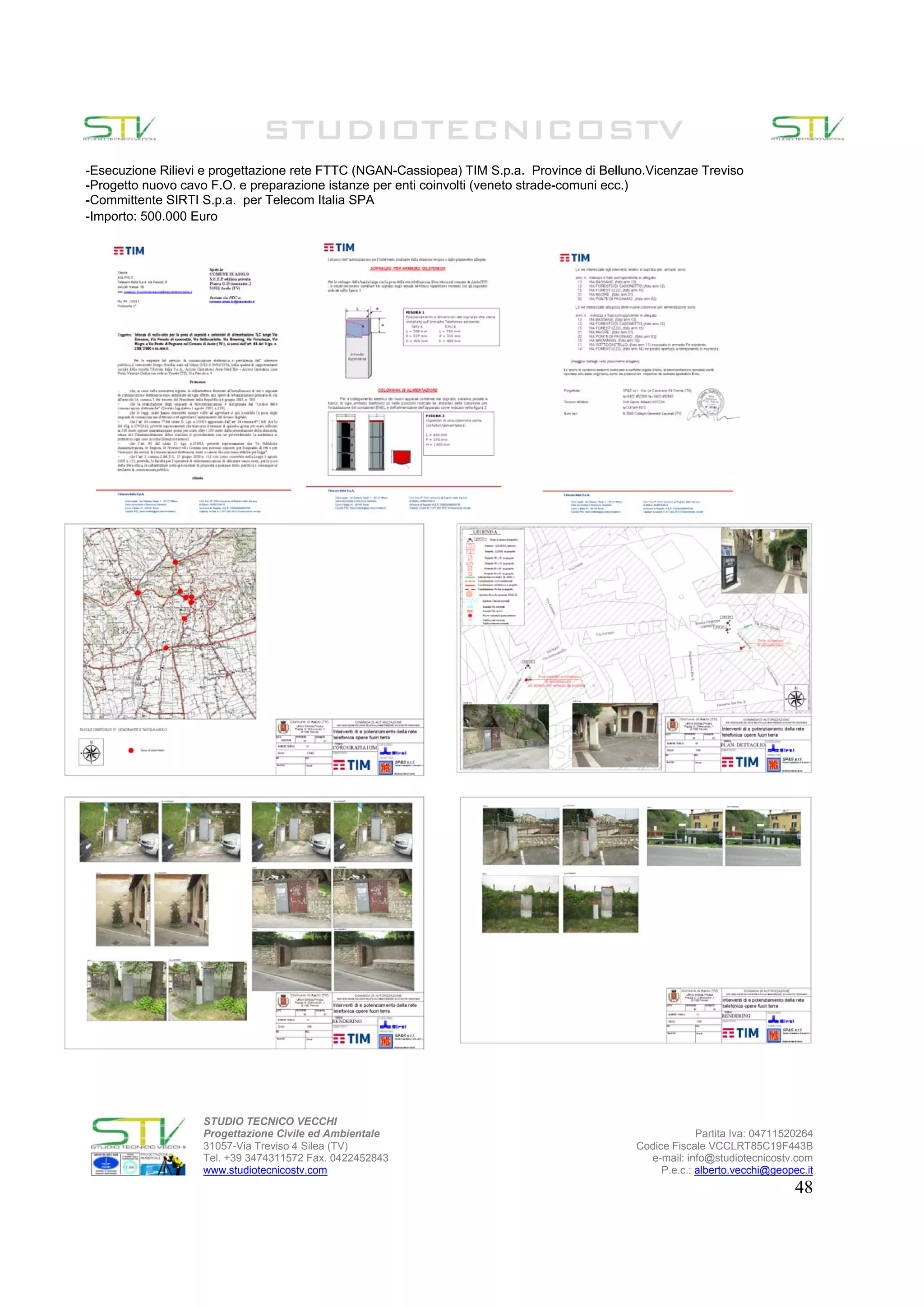 Curriculum alberto vecchi porfolio lavori | PDF