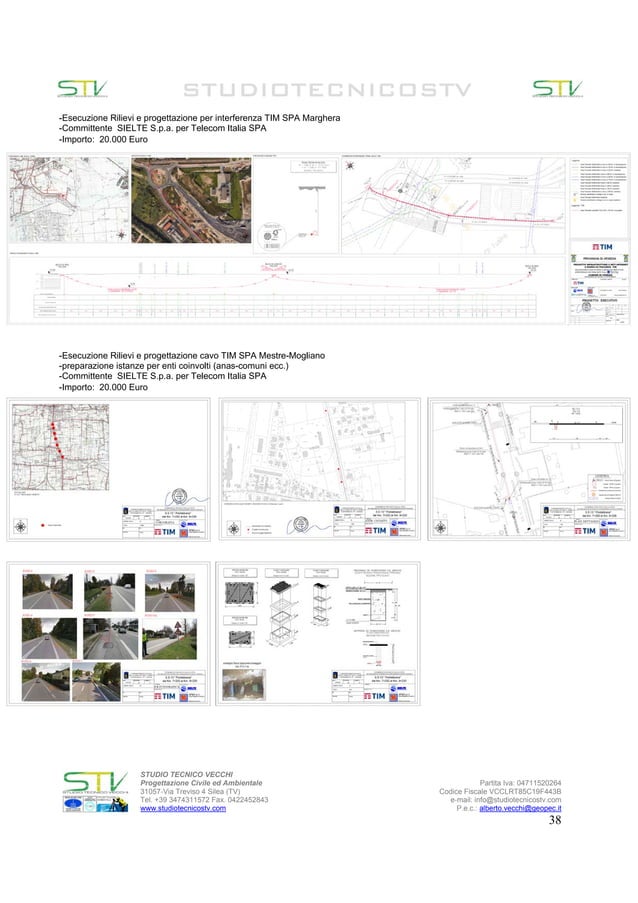 Curriculum alberto vecchi porfolio lavori | PDF