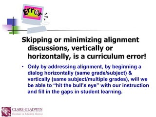 Curriculum Alignment.ppt for general physics | PPT