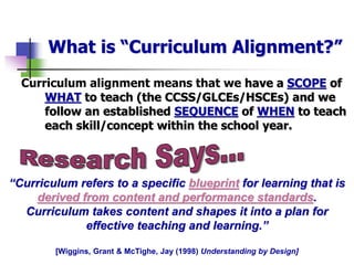 Curriculum Alignment.ppt for general physics | PPT