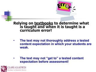 Curriculum Alignment.ppt for general physics | PPT
