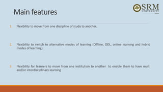 curriculum and credit framework.pptx