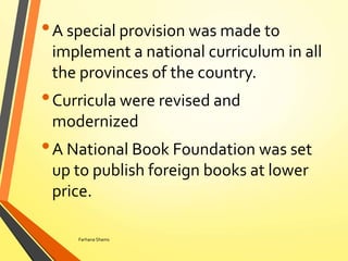 Curriculum and educational policies | PPT