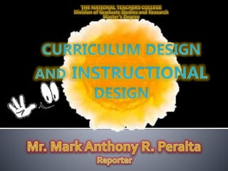 Curriculum and instruction | PPTX