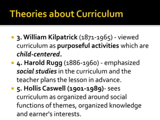Curriculum and instruction | PPTX