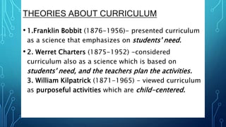 Curriculum and instruction | PPTX