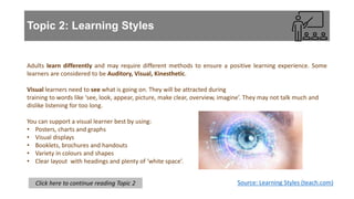 Curriculum and learningstyles | PPT