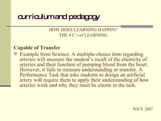 Curriculum And Pedagogy | PPT