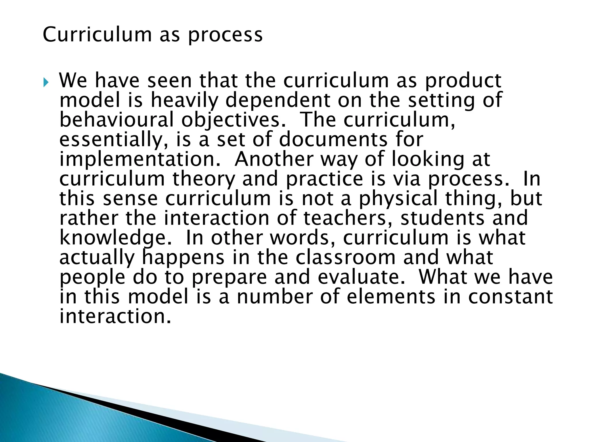 Curriculum and pedagogy theory | PPTX