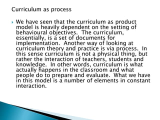 Curriculum and pedagogy theory | PPTX