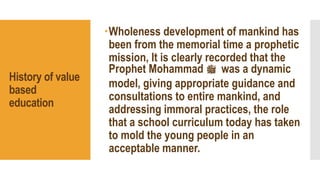 Curriculum and role of values new | PPTX