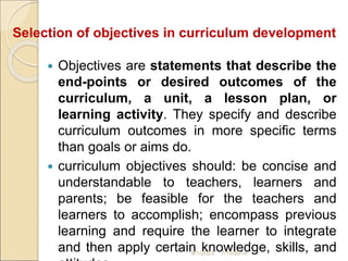 CURRICULUM AND STUDIES_Unit_III.ppt | Educational Assessment | Education
