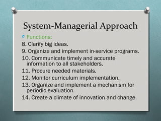 Curriculum approaches | PPT | Educational Assessment | Education