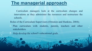 Curriculum approaches | PPTX