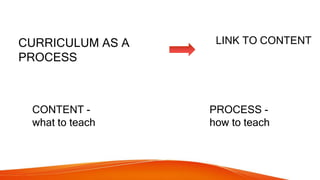 CURRICULUM AS A PROCESS AND AS A PRODUCT.pptx