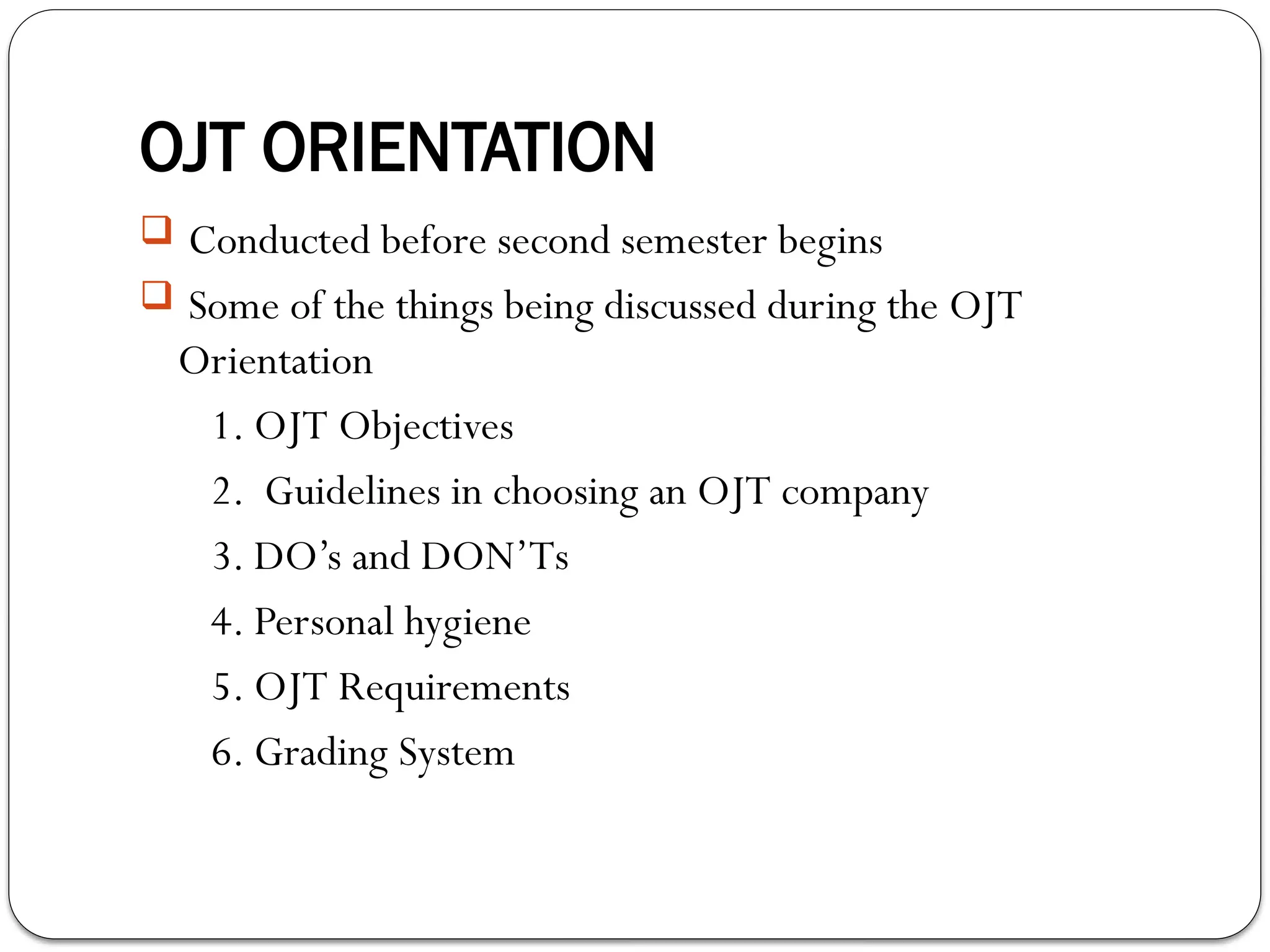 CURRICULUM BROCHURE designs to give Student trainees a practical and ...