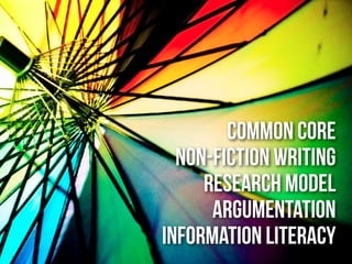 The "Common Core" is about "Common Practice" | PPT