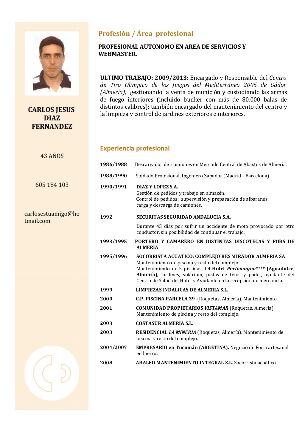 Plantillas Curriculum