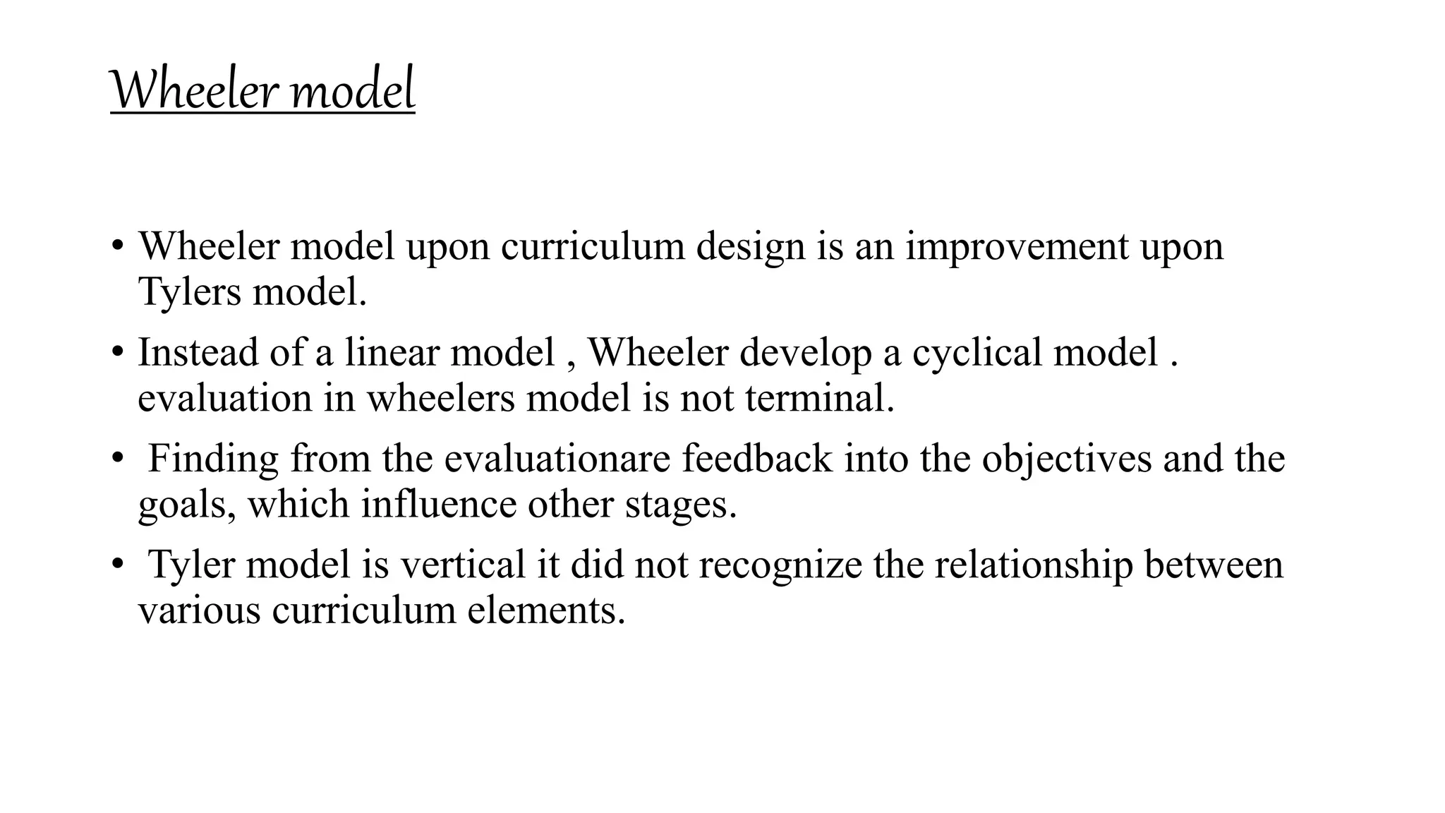 Curriculum change | PPTX