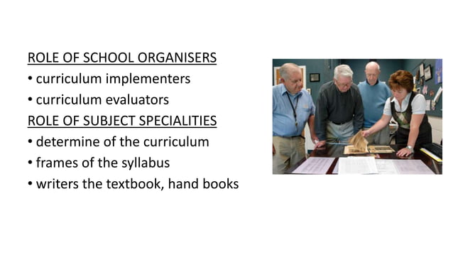 Curriculum change | PPTX