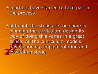 Language Curriculum Characteristics | PPT