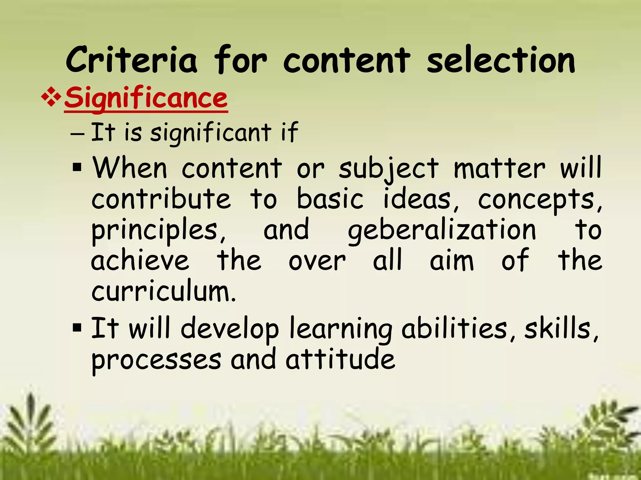Curriculum content.ppt
