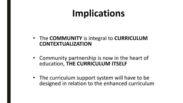 Curriculum Contextualization - Enhancing Critical Thinking | PPTX