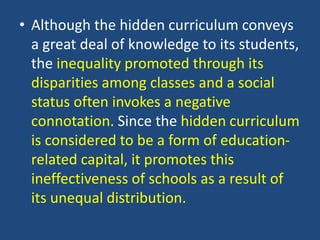 Curriculum core hidden null | PPTX