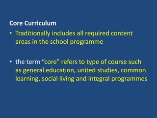 Null Curriculum In Education