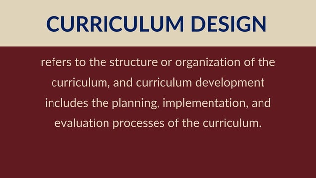 CURRICULUM DESIGN( Types of curriculum).pptx | Primary Education ...
