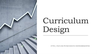 Curriculum Design and its importance in esl | PPTX