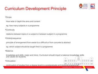 Curriculum Design and Development.ppt | Educational Assessment | Education