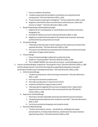 Curriculum design chapter 6 | DOCX