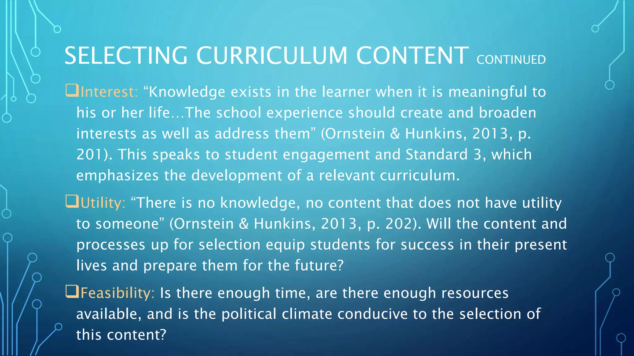 Curriculum Design & Development | PPTX