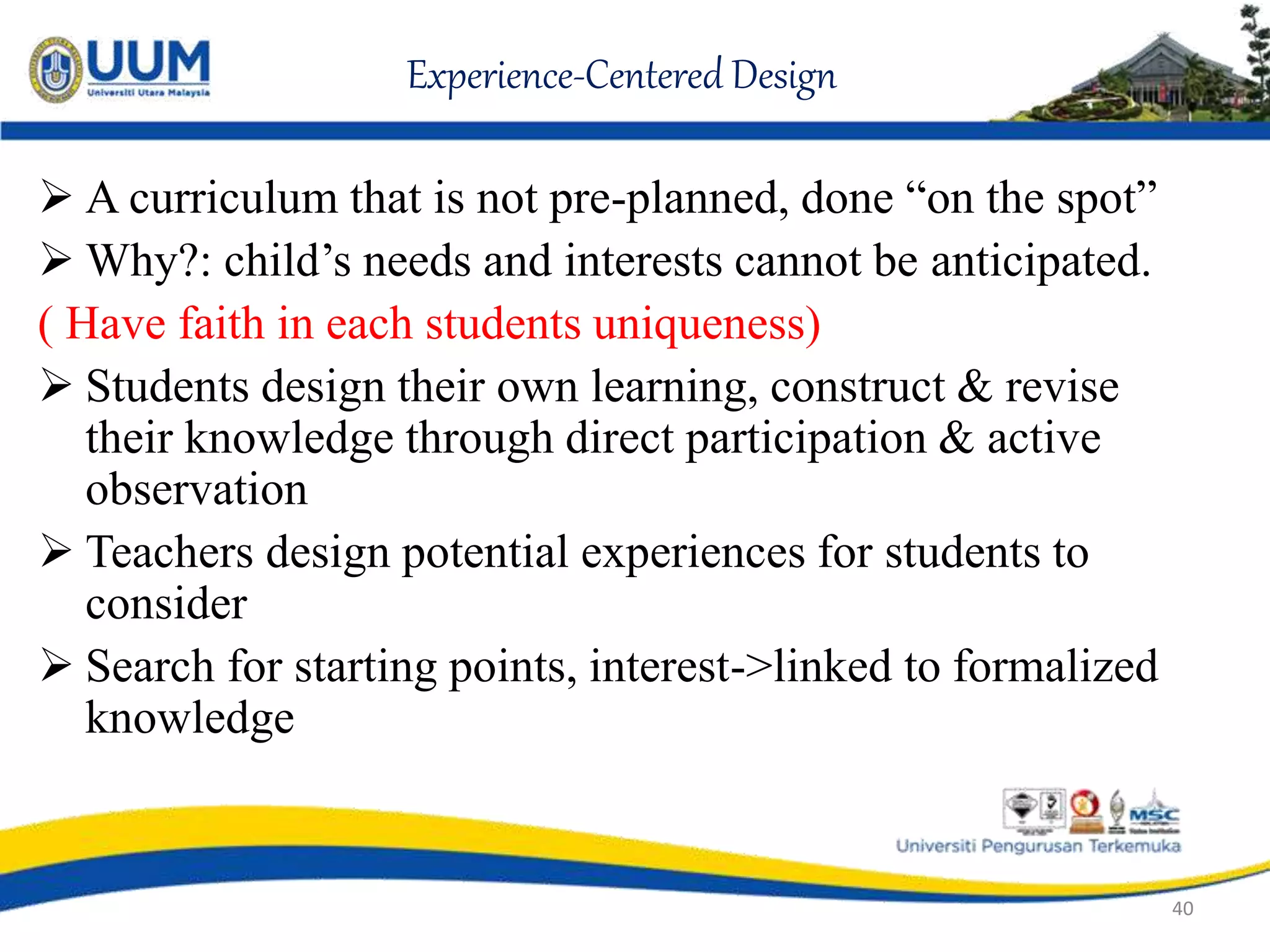 Curriculum Design | PPTX