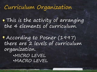 Curriculum design (Professional Education) | PPTX